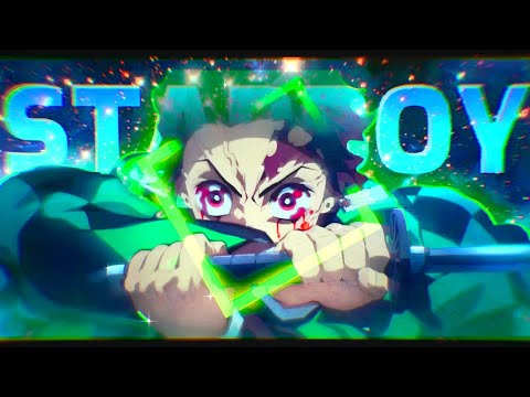 DEMON SLAYER [EDIT/AMV] || STARBOY || 50TH VIDEO SPACE THEME SPECIAL!! Made with capcut