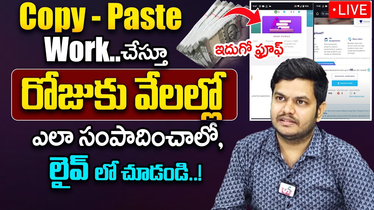 Copy Paste Jobs - How to make money in Google || How to Earn Money ...
