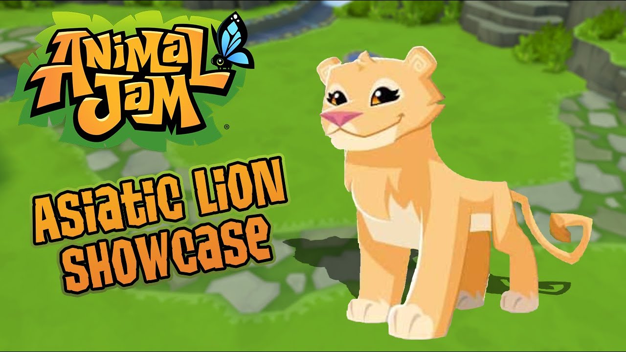 Animal Jam - Animal Showcase: Asiatic Lion - YouTube