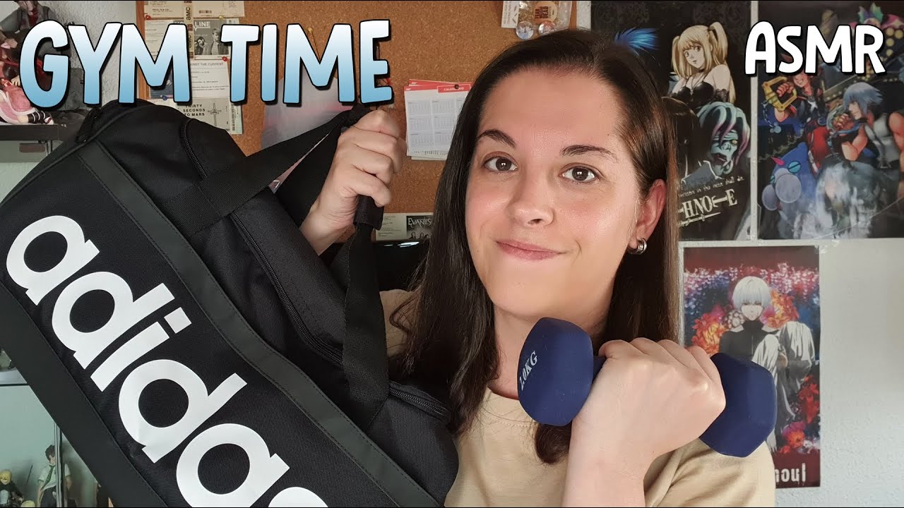👜 ¿Qué Hay en mi Bolsa del Gimnasio? 💪🏻 Cambio Físico | ASMR Español ...