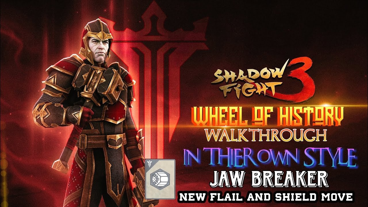 JAW BREAKER🔥NEW FLAIL& SHIELD MOVE SF3 WHEEL OF HISTORY GRAND MODE FULL ...