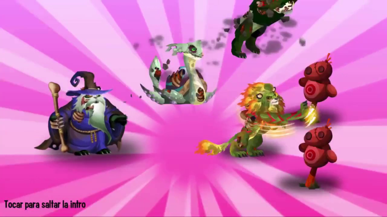 Monster Legends zombiecomerivales Zomdalf Nivel 1 al 90 + Combate - YouTube