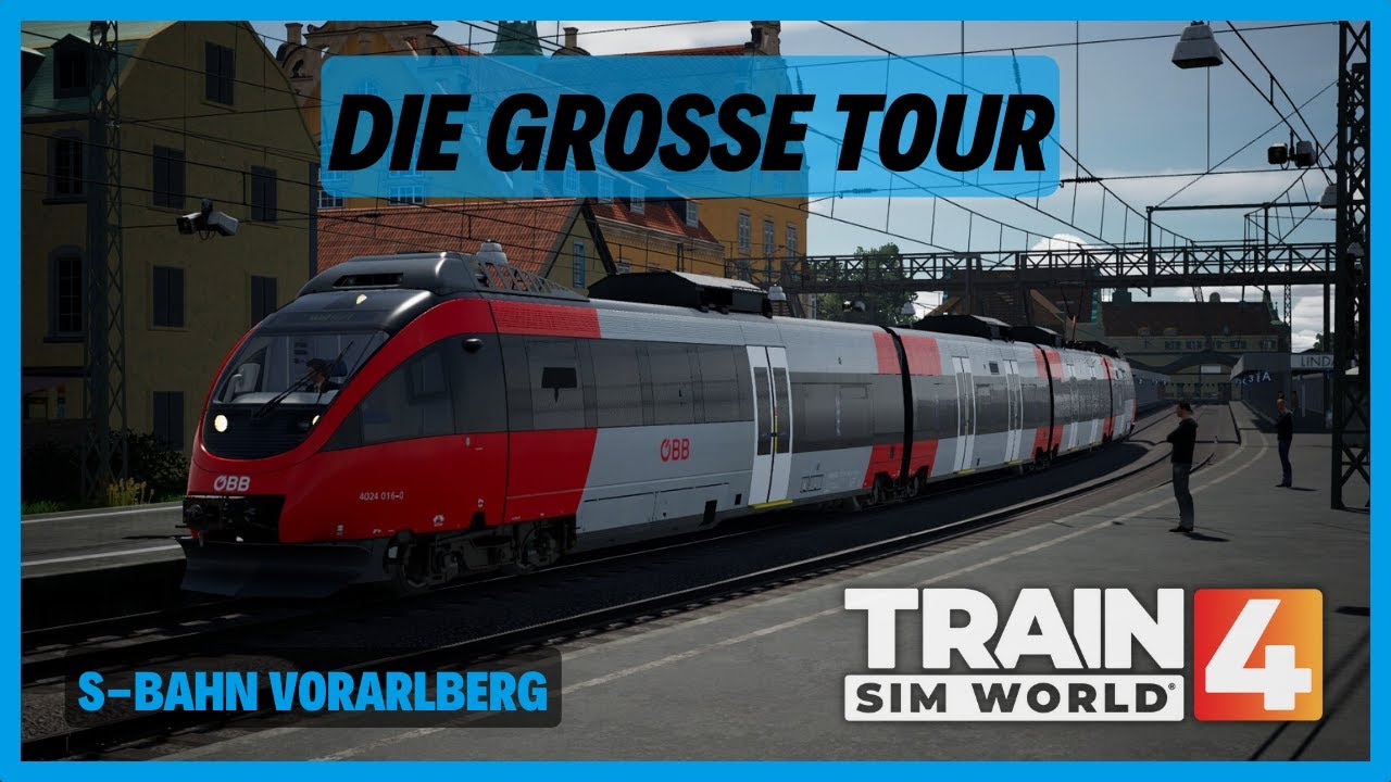 TSW4 | EARLY ACCESS | Die Grosse Tour | OBB 4024 Talent 1 | S-Bahn ...