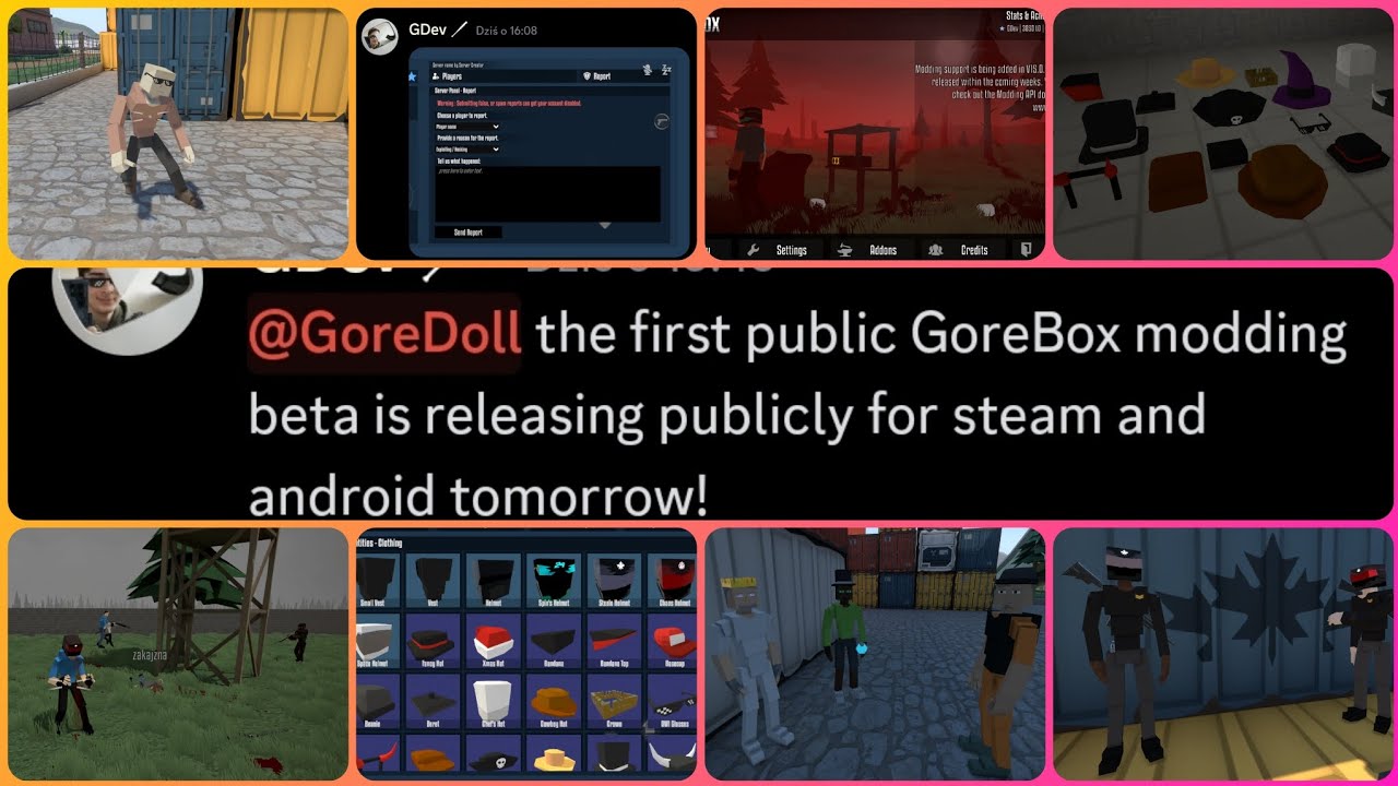 Gorebox animosity v14.9.3 update 15.0.0 tomorrow!!! Mods! New clothes ...