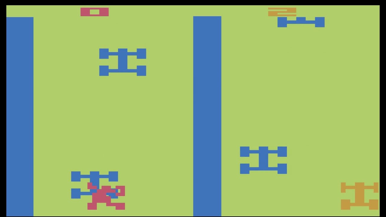Atari 2600 - Street Racer (1977) - YouTube
