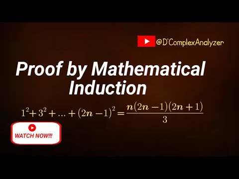 Proof by Mathematical Induction #mathematicalinduction - YouTube