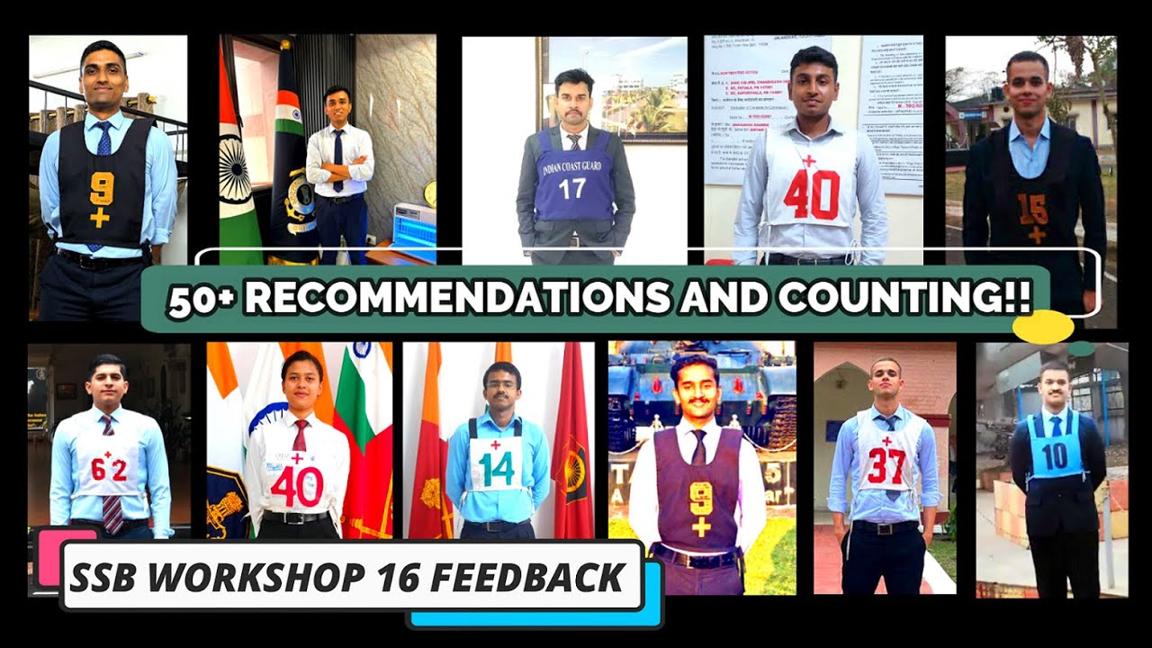 Feedback of SSB WORKSHOP 16 #nda #ssb #afsb #cds #army #fsb #psb # ...