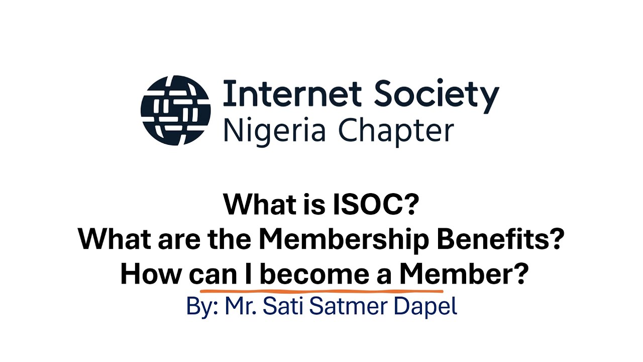 What is ISOC? What are the Membership Benefits? How can I become a ...