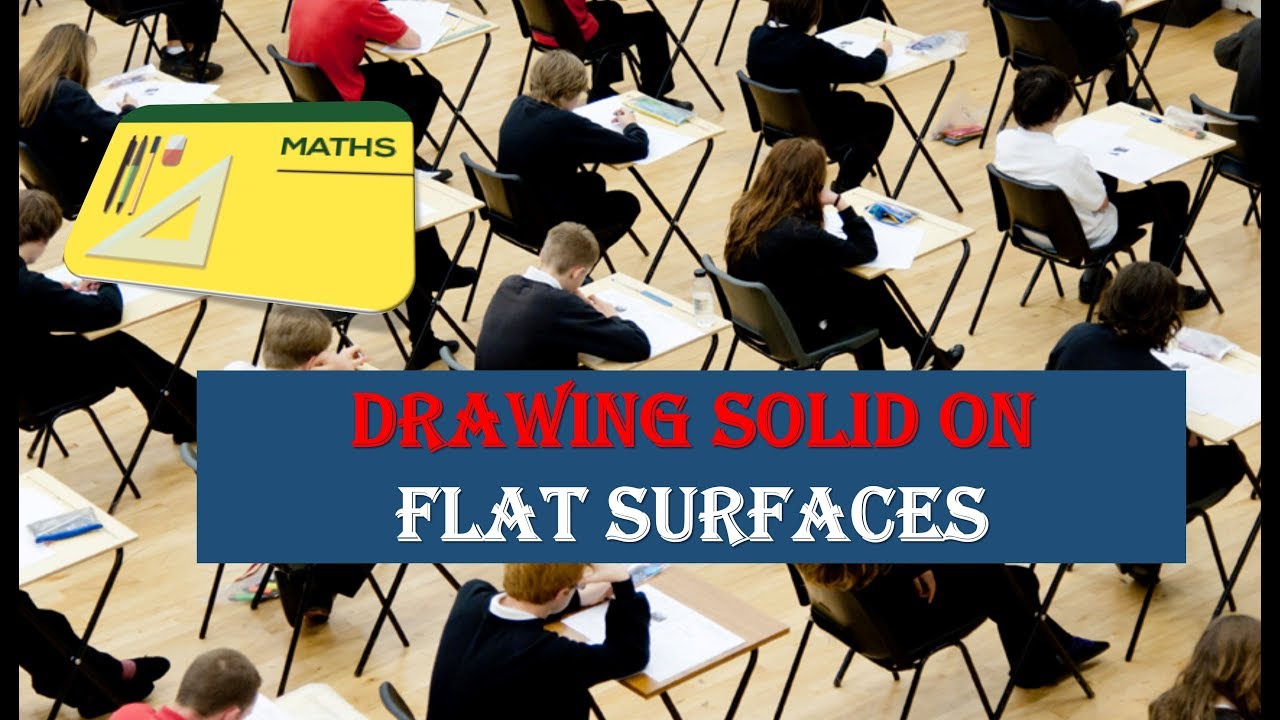 DRAWING SOLID ON FLAT SURFACES - YouTube
