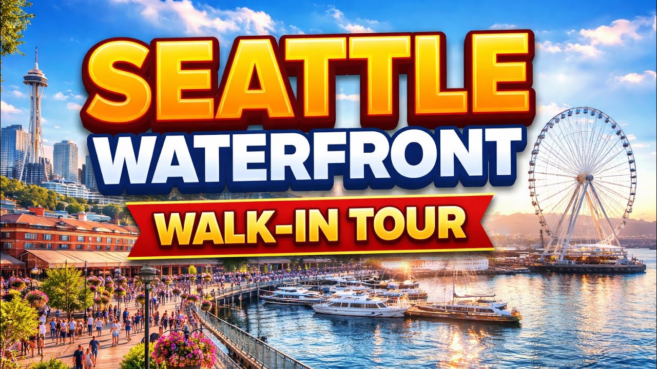 Seattle Downtown Walking Tour | 4K City Walk with Skyline & Waterfront ...