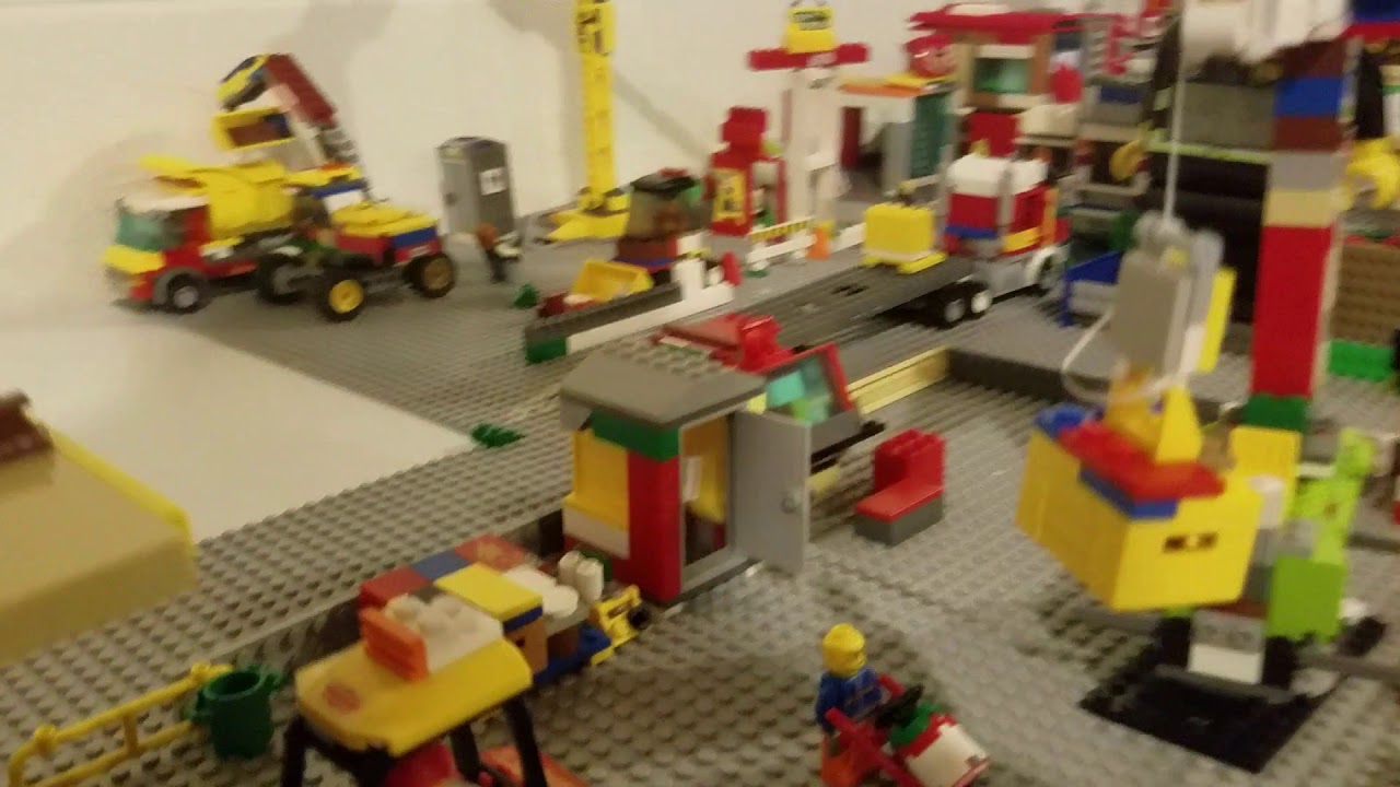 My lego city layout - YouTube