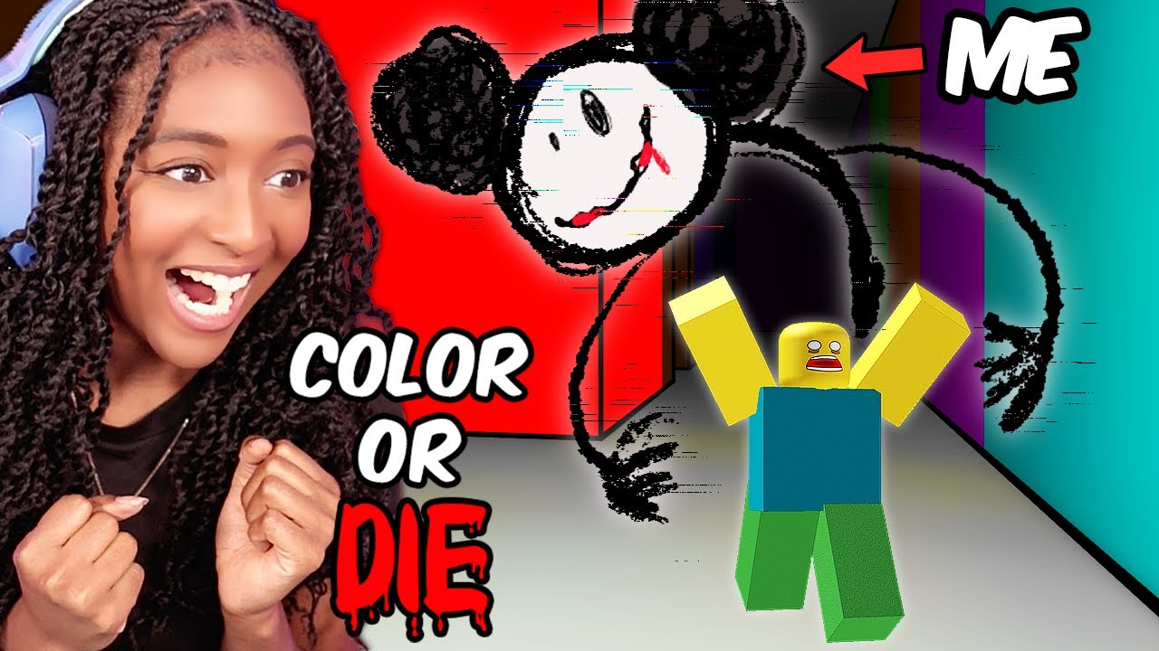 Color or Die BUT I'M THE MONSTER!! - YouTube