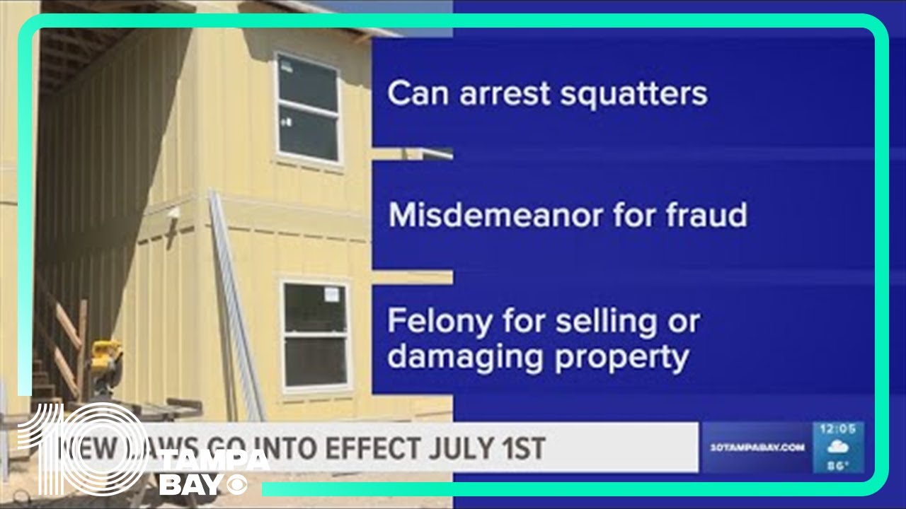 Here are 10 Florida laws going into effect on July 1 - YouTube