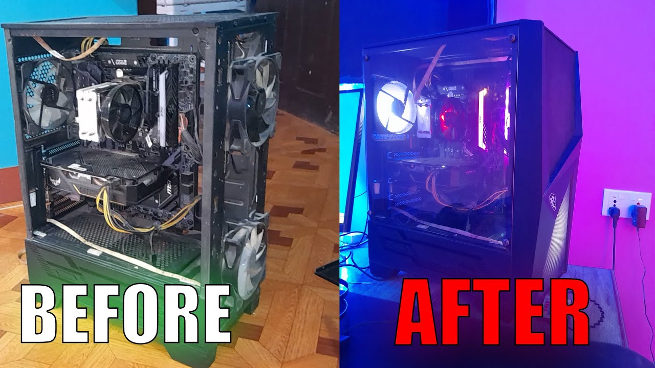 GAMING PC CLEAN VLOG | GAMING PC BUILD | GAMING PC SETUP | # ...