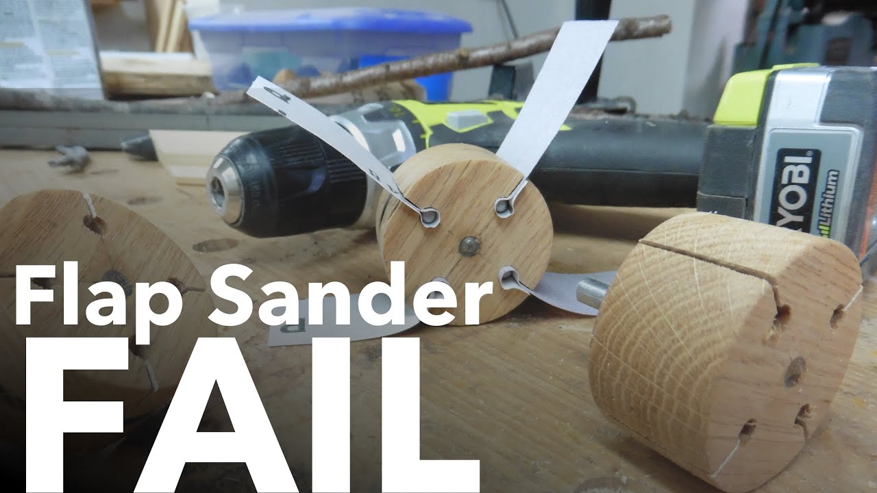 Flap Sander Fail - YouTube