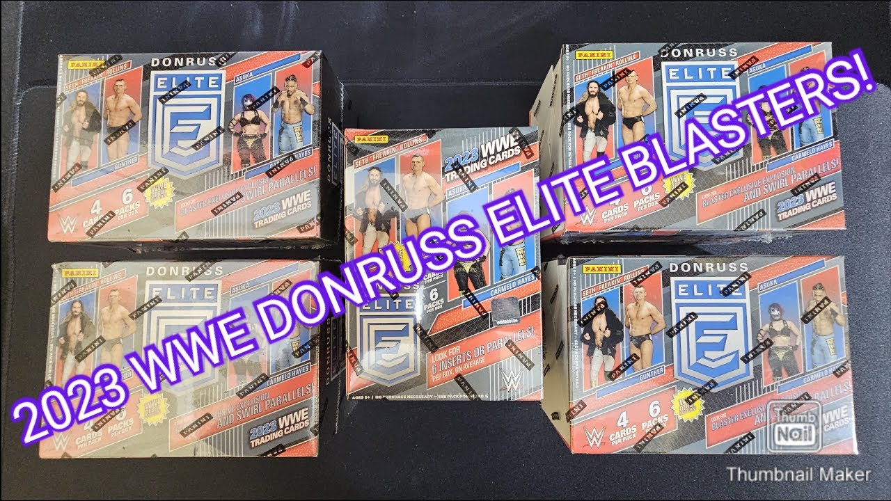 2023 Donruss Elite Blaster Boxes! - YouTube
