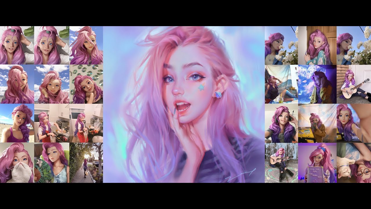 蓝心羽 - 星空剪影 (Jove Zhu Cover) - YouTube Music