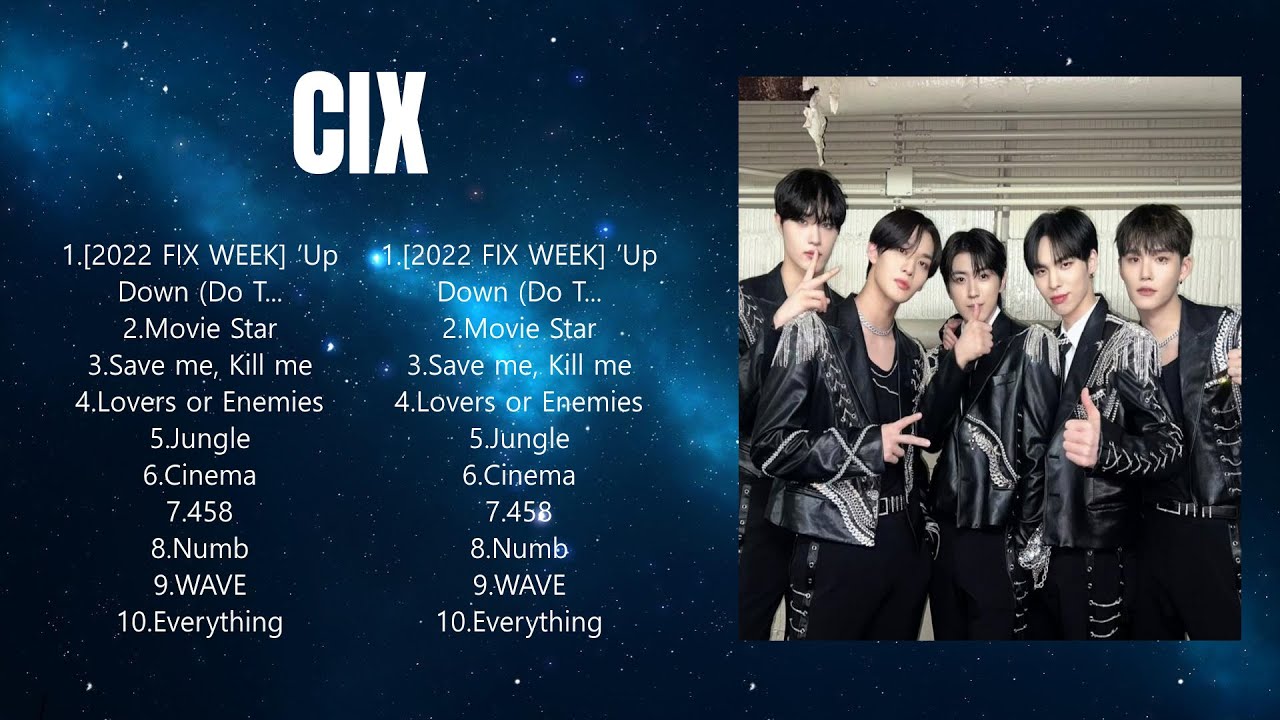 C I X Greatest Songs ~ New Playlist ~ Popular Songs - YouTube