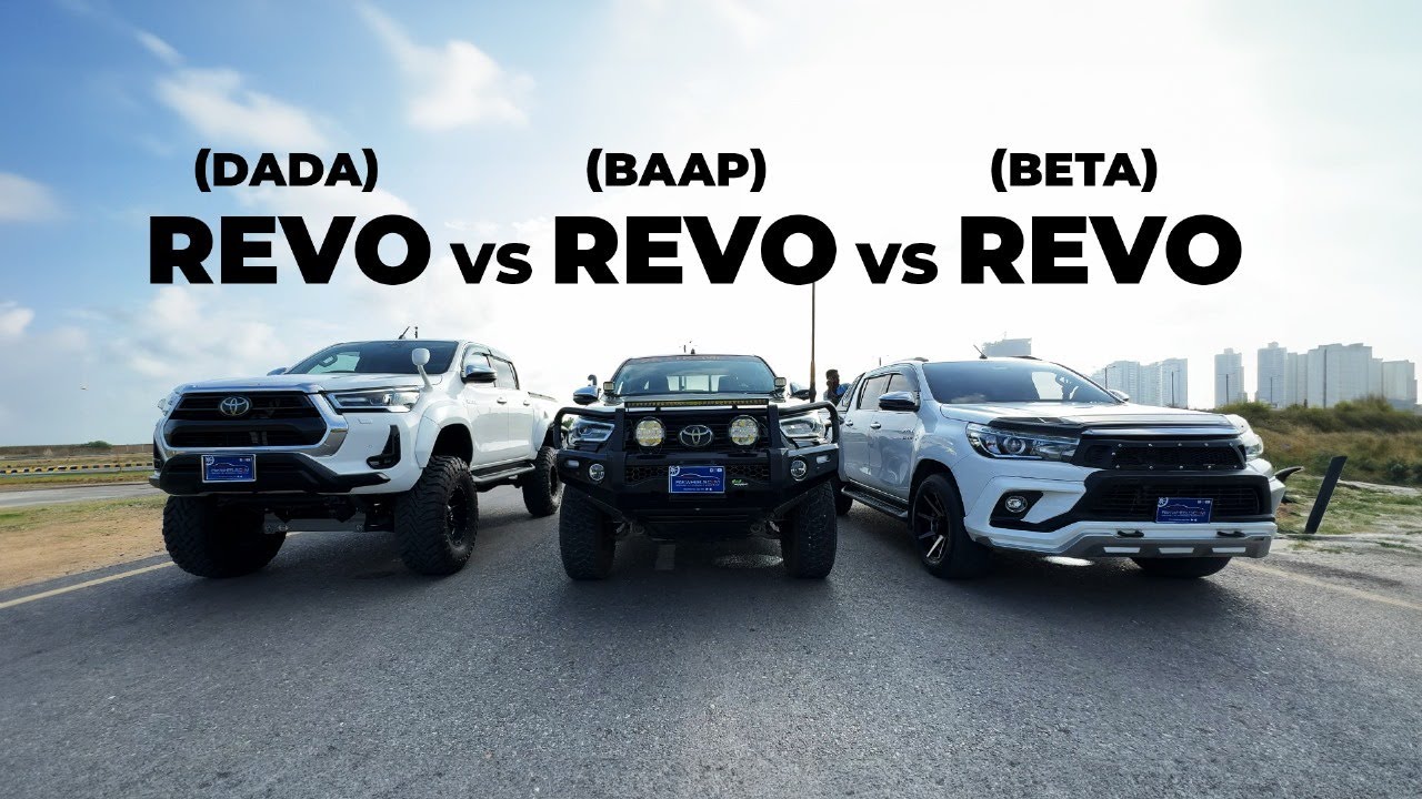 Revo vs Revo vs Revo Drag Race! - YouTube