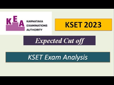 KSET 2023 Exam expected cut off and qualifying marks for 2024 conducted ...
