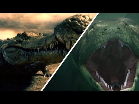 Sarcosuchus Vs Titanoboa - Who Would Win? / Documentary (English/HD)