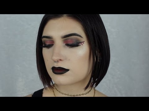 Vampire Glam | Blood Drip Liner - YouTube