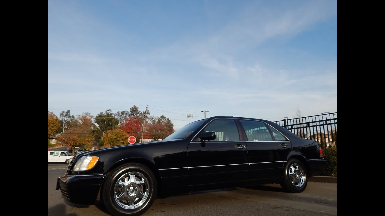 1997 Mercedes Benz S500 test drive video review - YouTube