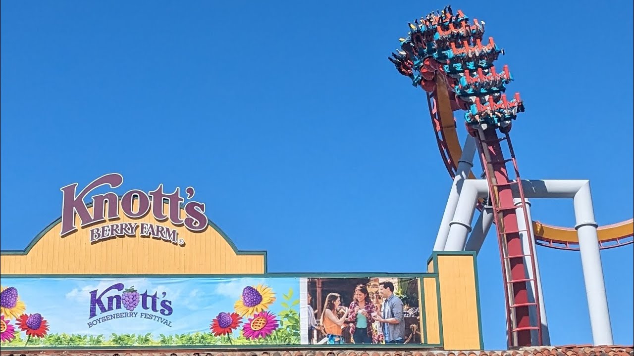 Dia de familia en Knott's Berry Farms - YouTube