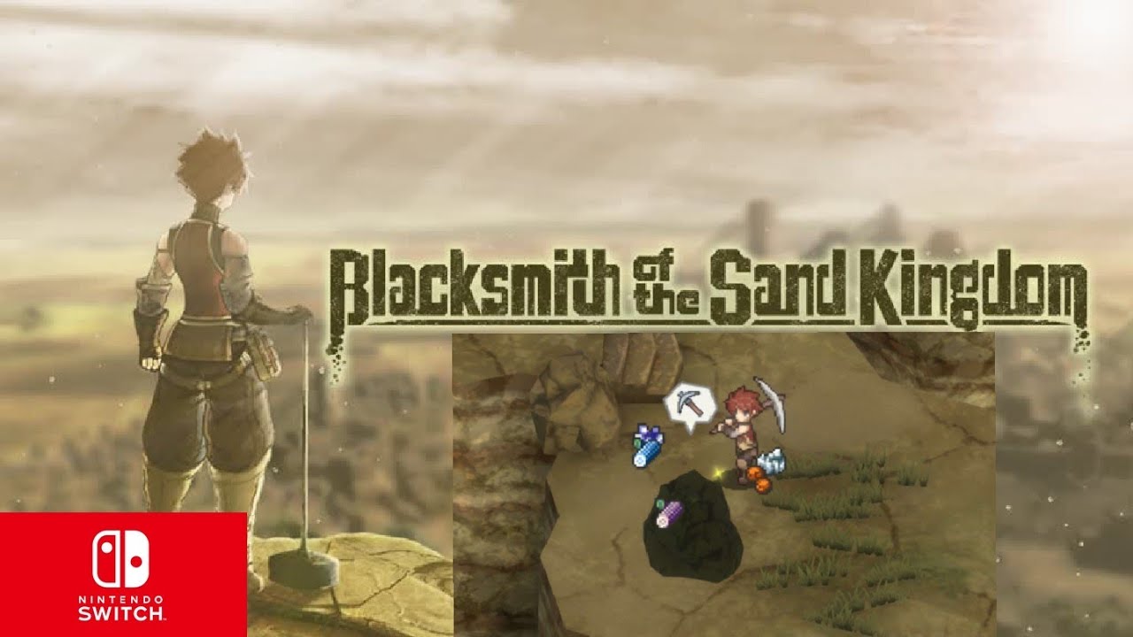 Blacksmith Of The Sand Kingdom nintendo switch gameplay - YouTube