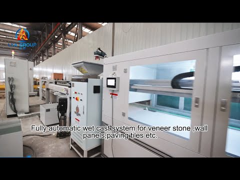 LYA wet casting machine - YouTube