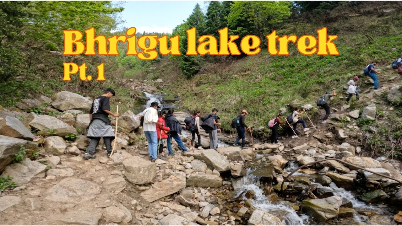 Bhrigu lake trek part 1 - YouTube