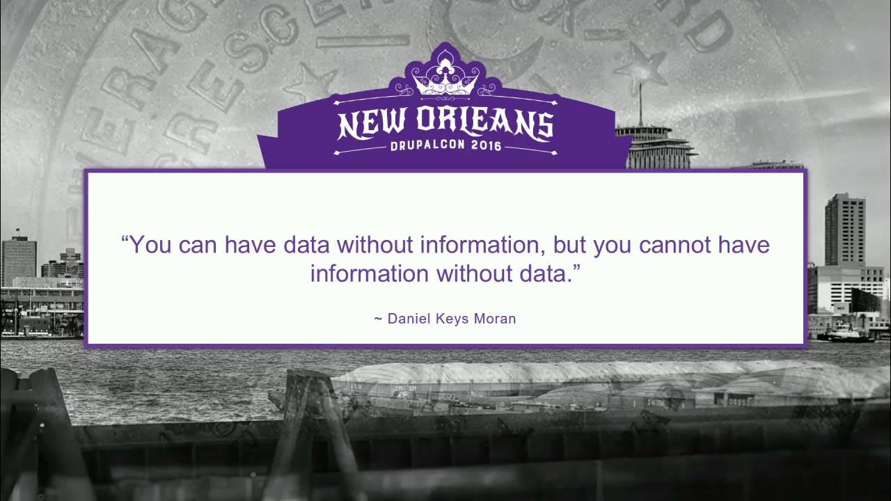 DrupalCon New Orleans 2016: Visualizing Drupal Community through drupal.org - YouTube