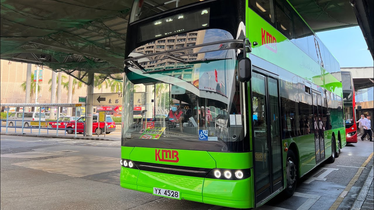 [電巴購物遊]九巴 KMB 6 (YX 4528) 荔枝角-尖沙咀碼頭 - YouTube