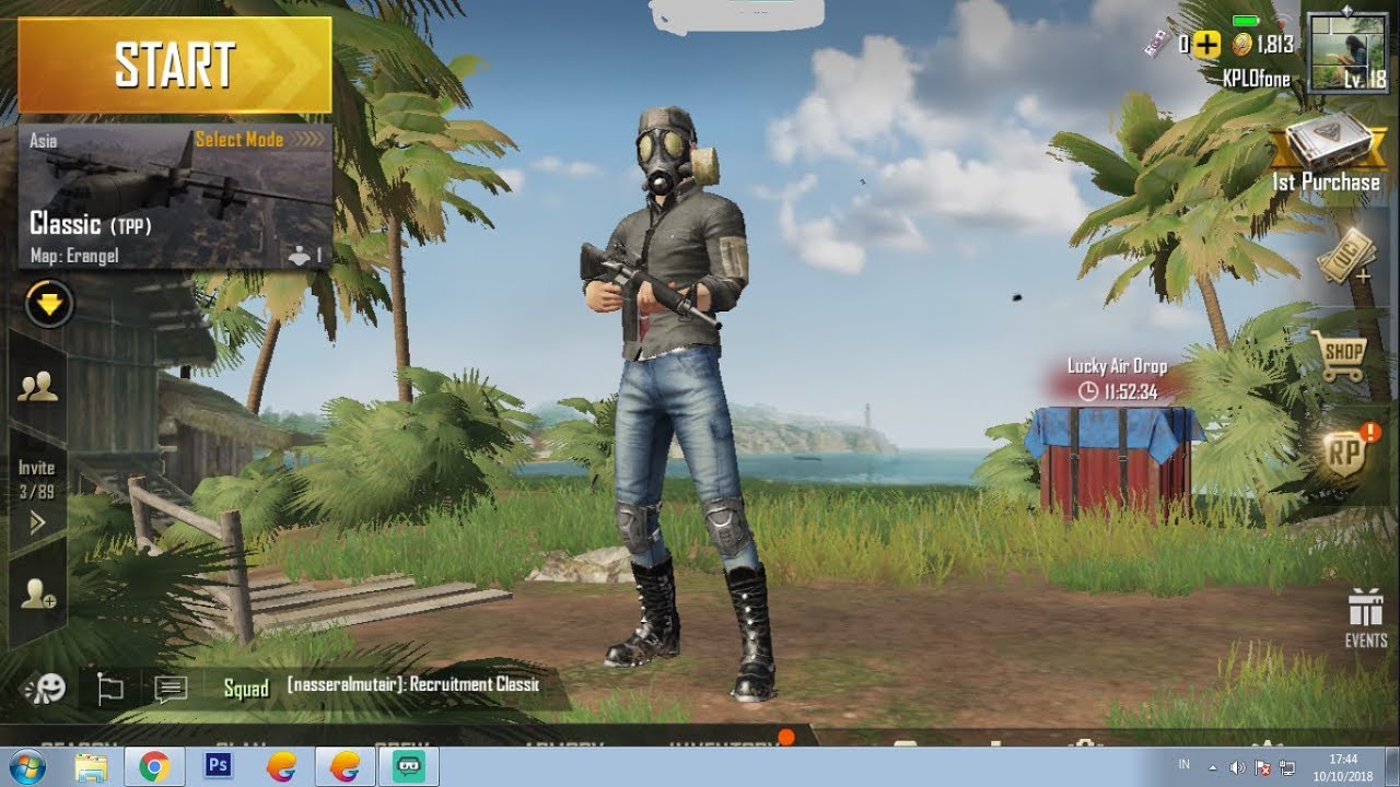 Belajar Main ROS { Rules of Survival ) - YouTube