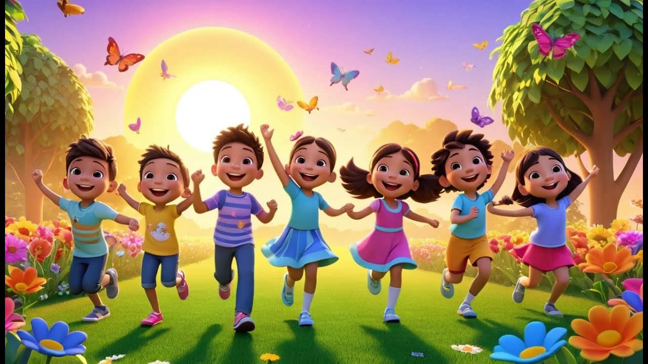 Good Morning, Sunshine! | Cheerful Wake-Up Song for Kids | Smiles ...