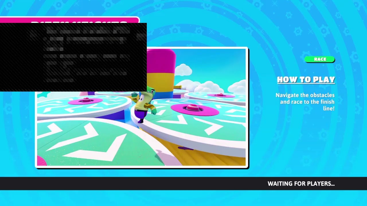 Playing Fall guys waiting for (Fortnite predator update) - YouTube