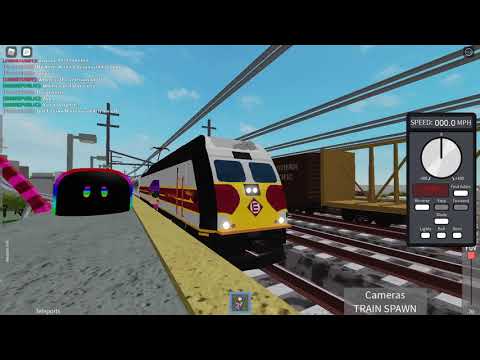Roblox NEC: Railfanning Elizabeth station Featuring Vets As 1st engine ...