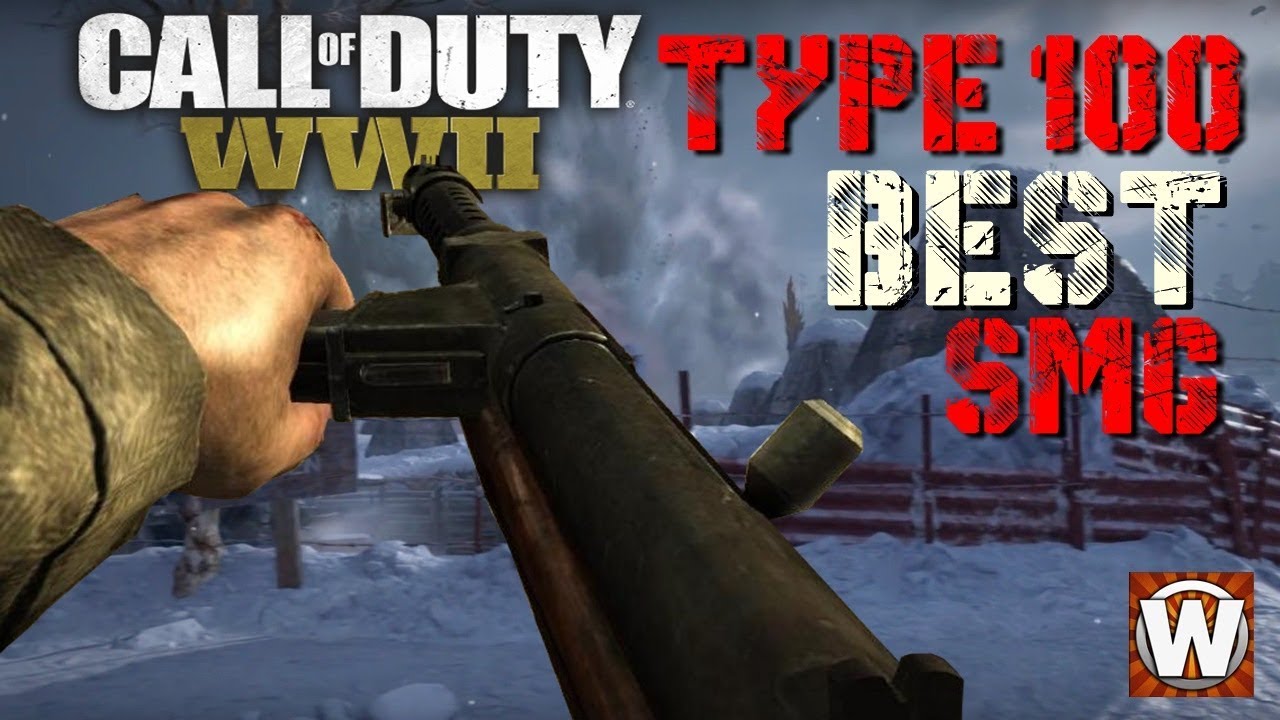 CALL OF DUTY WW2 Type 100 best SMG?? My Best Gameplay Yet! - YouTube