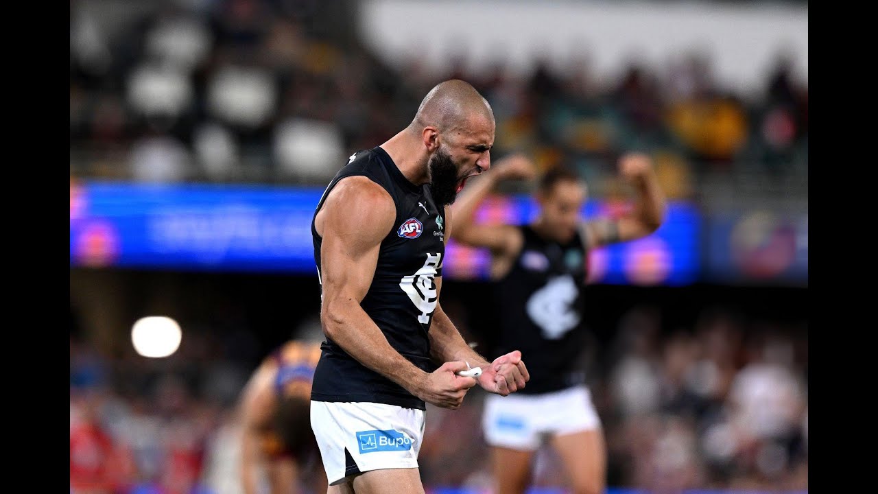 Adam Saad - AFL Opening Round 2024 Highlights - Carlton @ Brisbane ...