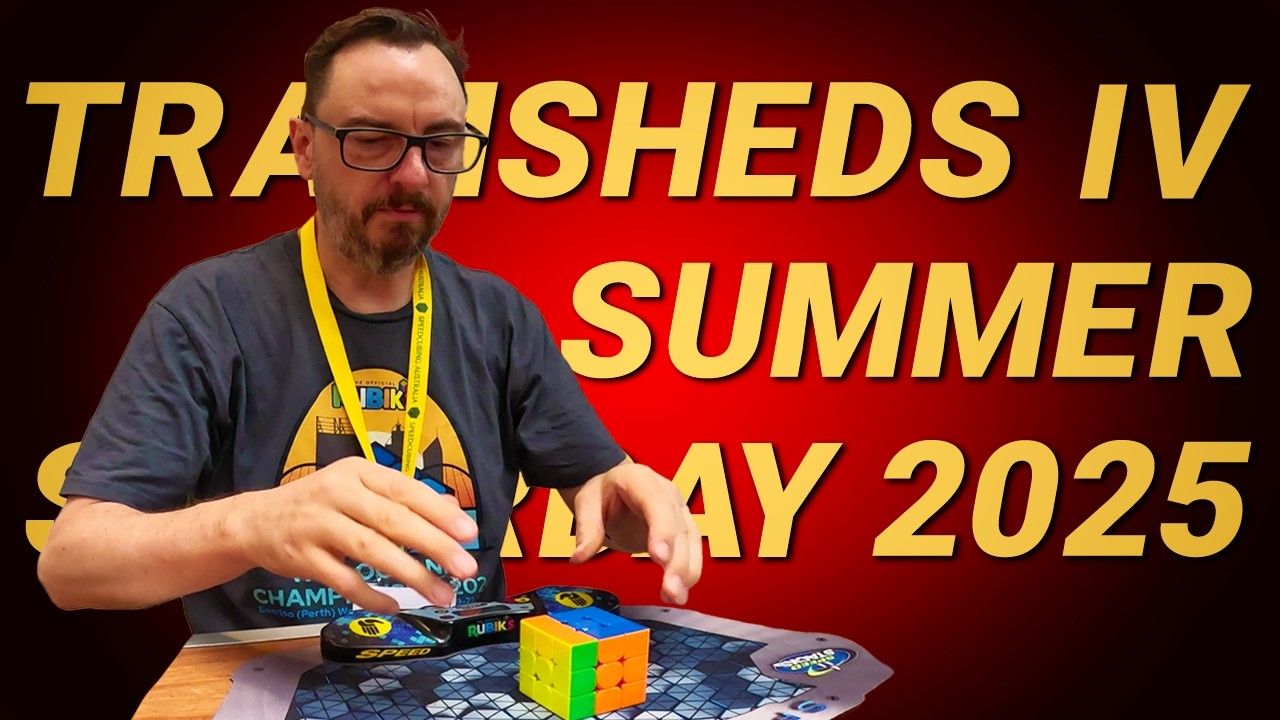 It's V Perm day | Tramsheds IV: Summer Saturday 2025 Speedcubing ...