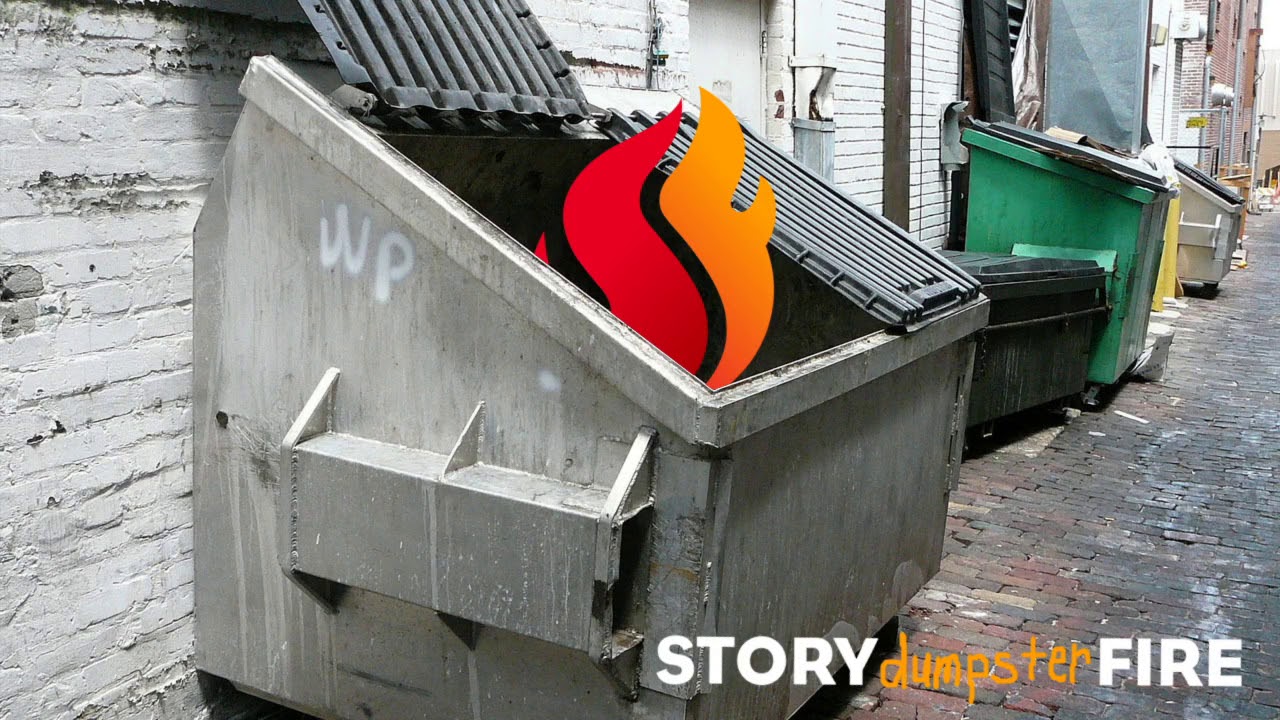 Story (Dumpster) Fire - Ghost Story : Haunted House - YouTube