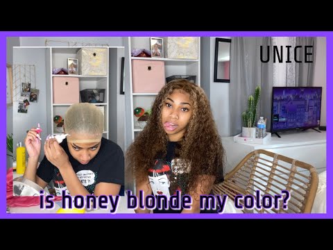 Honey Blonde 22inch Lace Front Wig/ FT. UNICE | Mya Monét