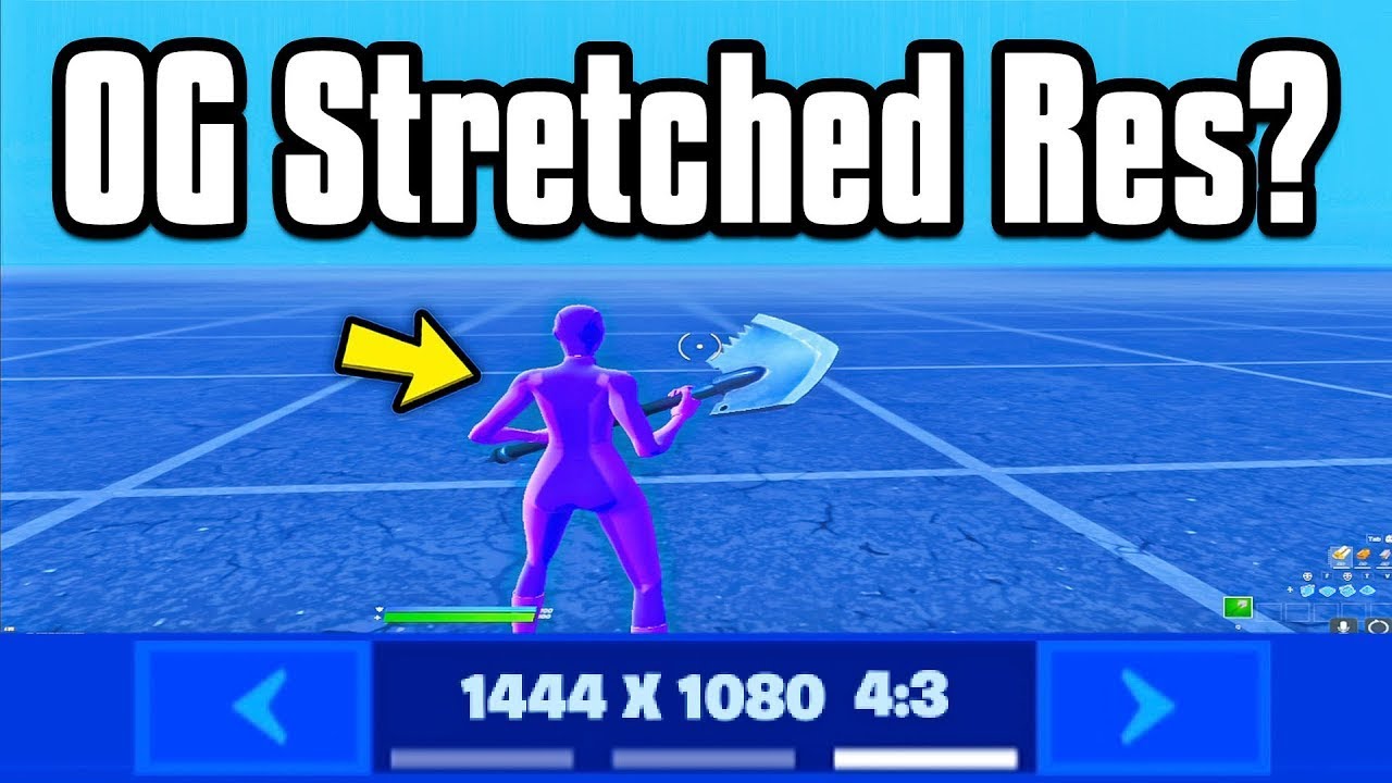 HOW TO PLAY STRETCH RESOLUTION ON FORTNITE IN 2025 - YouTube