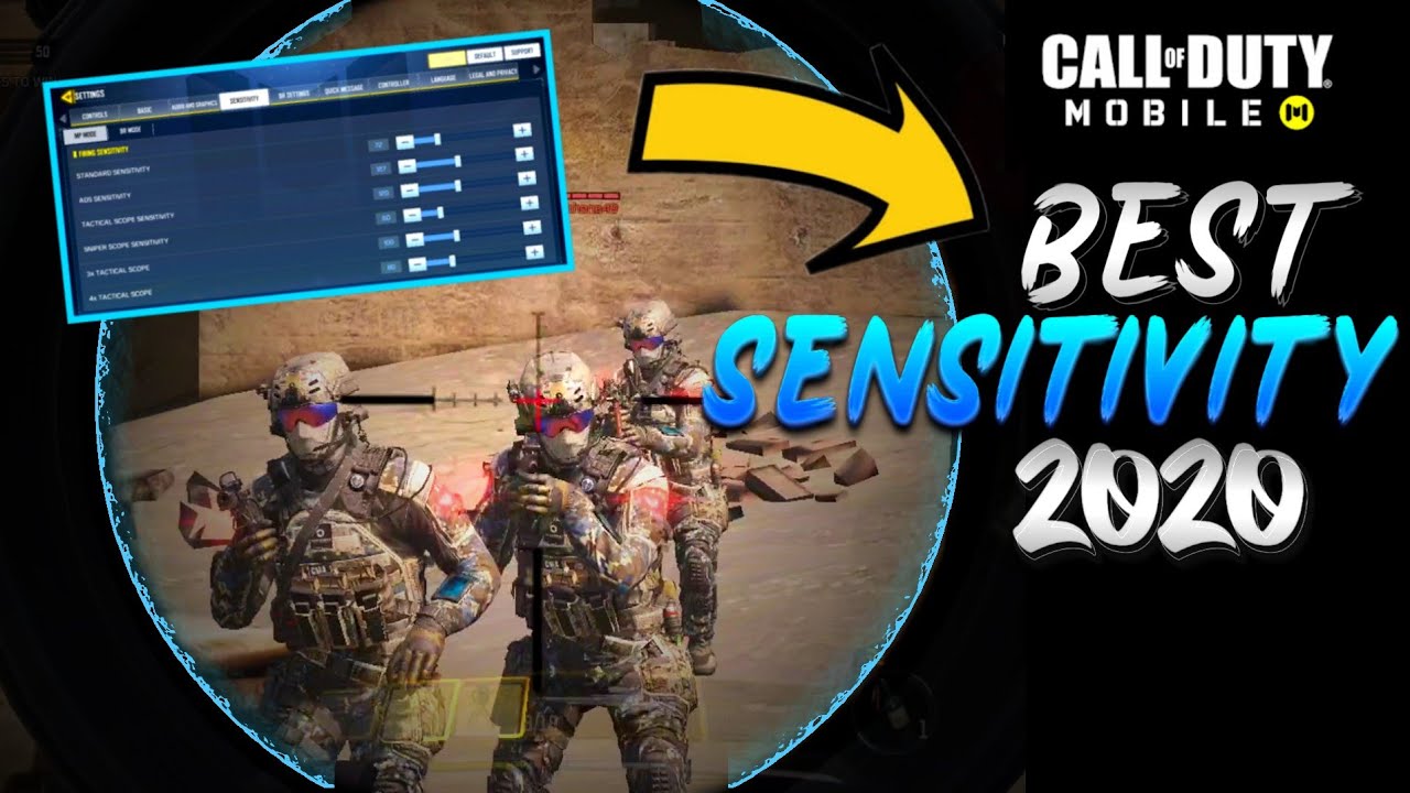 COD Mobile Best Gyro Sensitivity Settings | Call Of Duty Best Gyroscope ...