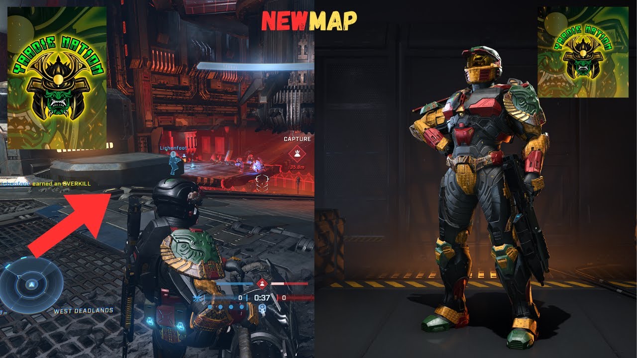 Halo Infinite New Firefight Map Revealed - YouTube