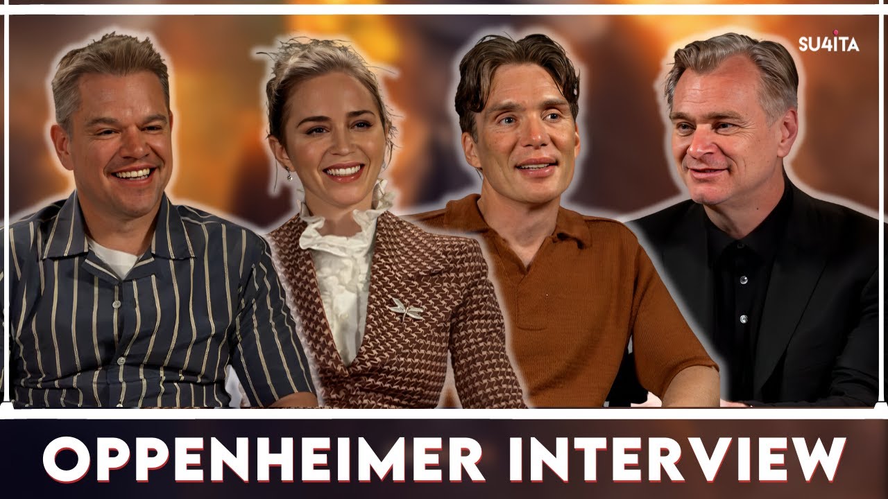 Oppenheimer Interview | Sucharita | Christopher Nolan, Cillian Murphy ...