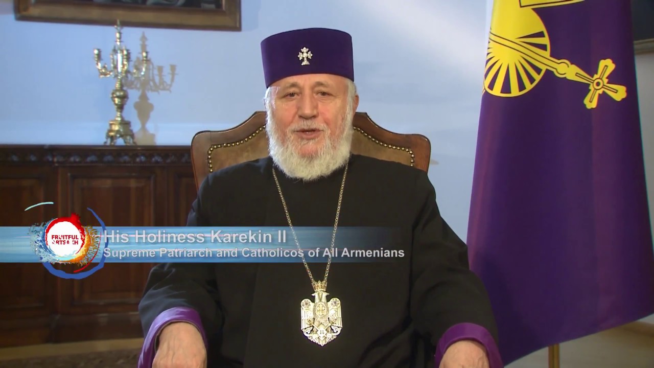 His Holiness Karekin II Catholicos of All Armenians Urges Support of ...