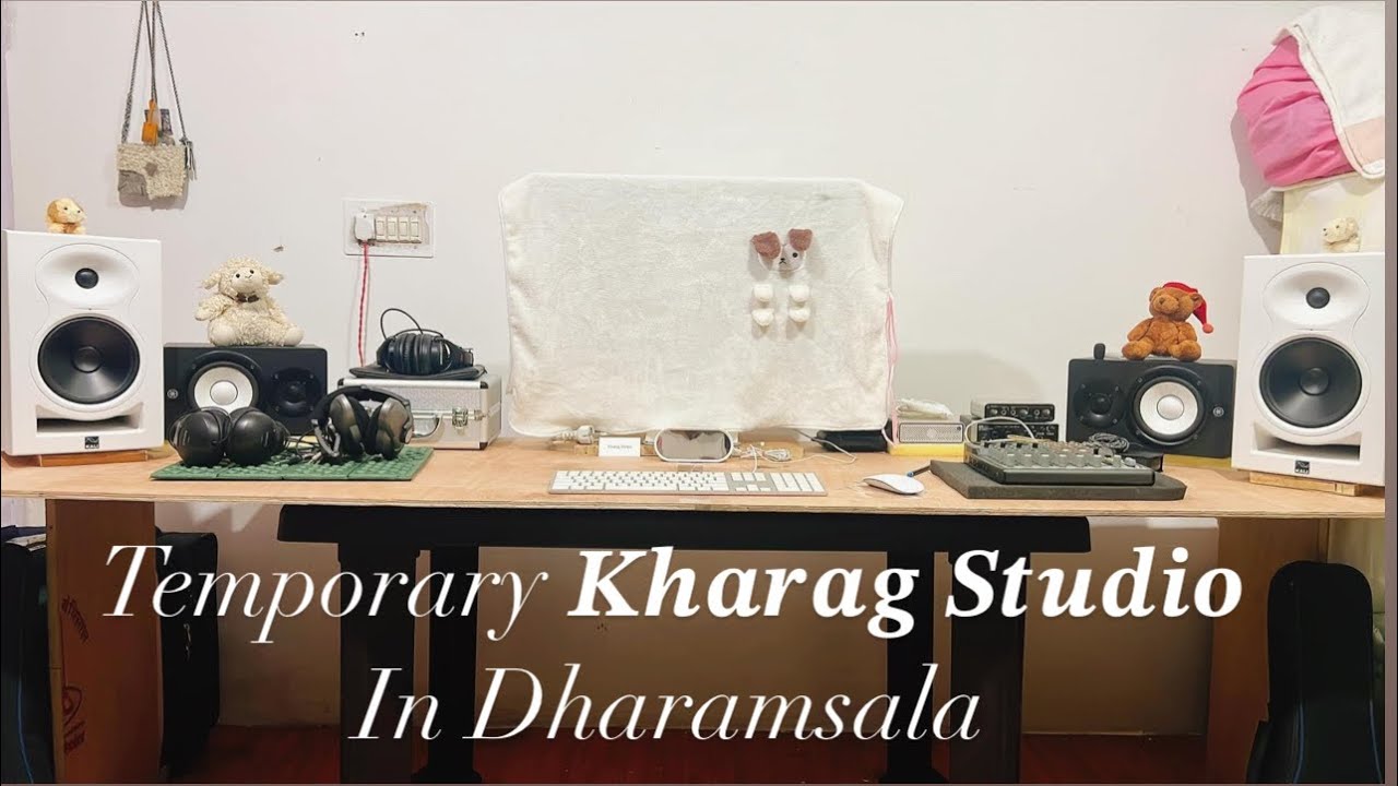 Temporary Kharag Studio || Dharamsala in India || Music producer Kharag ...