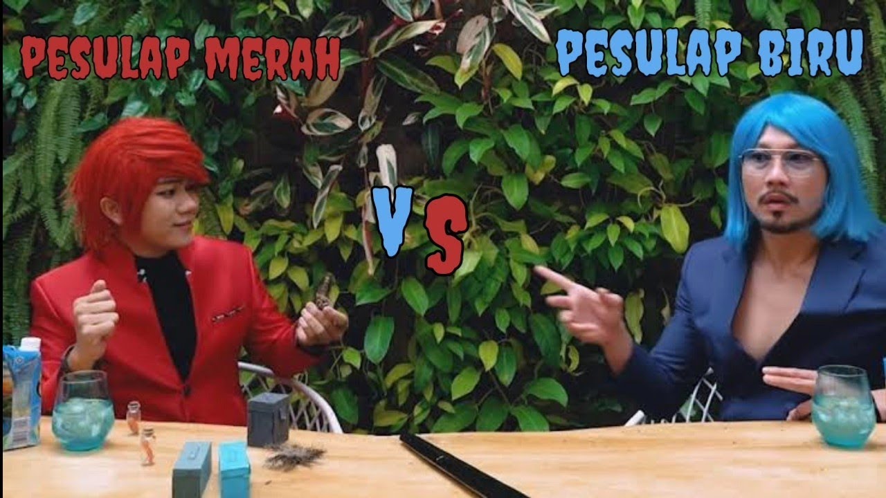 pesulap biru kena mental pesulap merah membuktikan kesaktiannya# ...