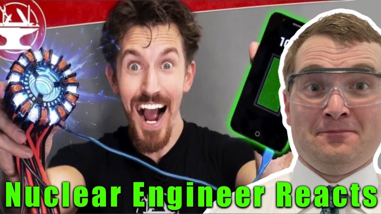 Nuclear Engineer Reacts to Real Arc Reactor by Hacksmith Industries - YouTube